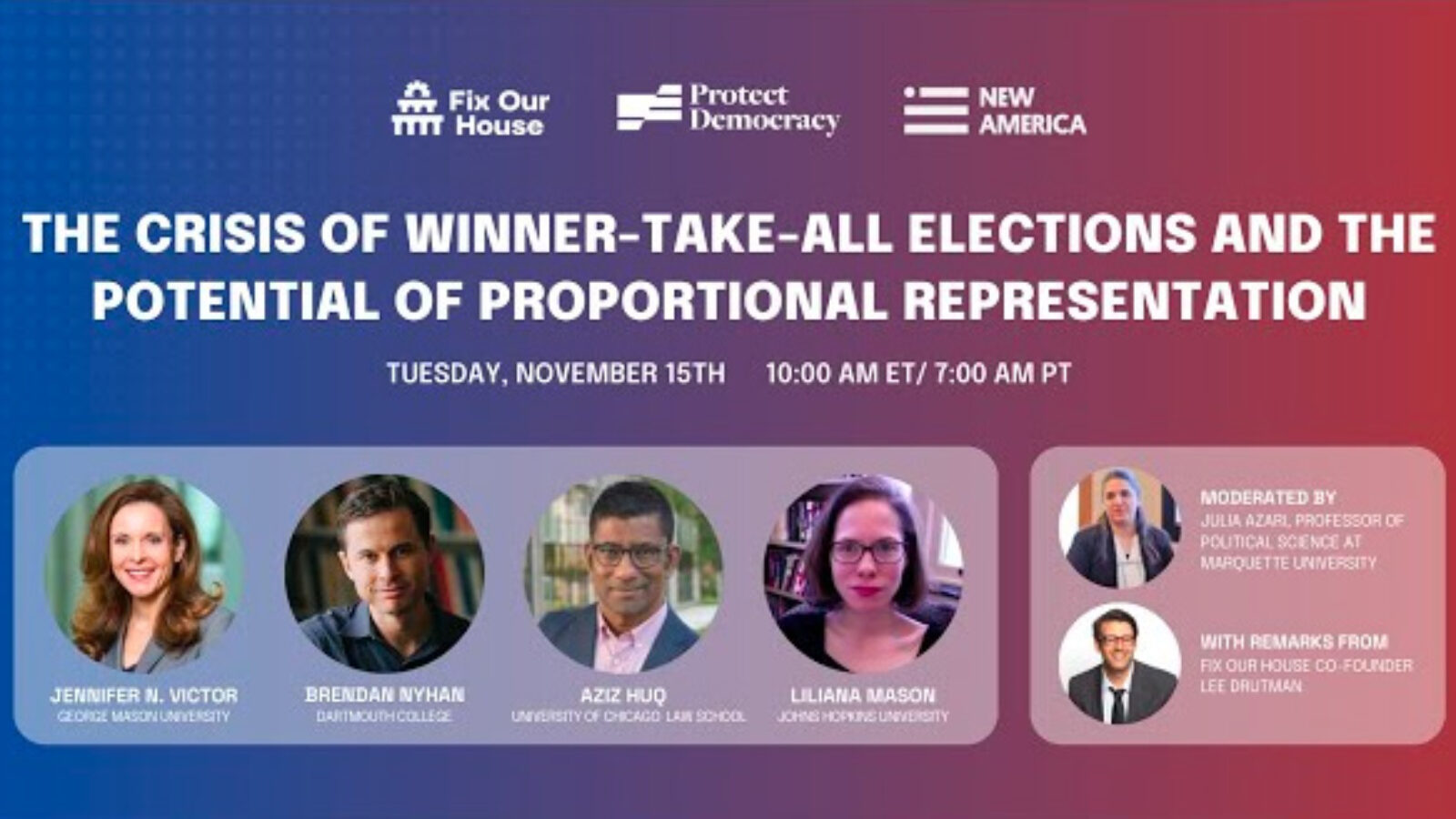 Shaping the Democracy of Tomorrow - Protect Democracy