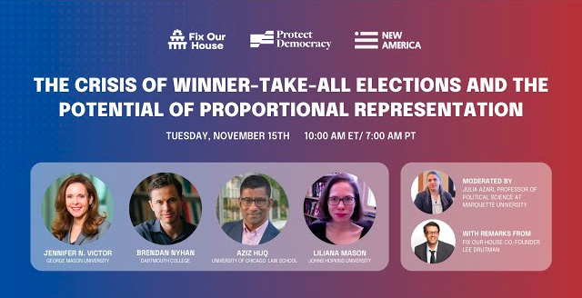 The Crisis of Winner-Take-All Elections